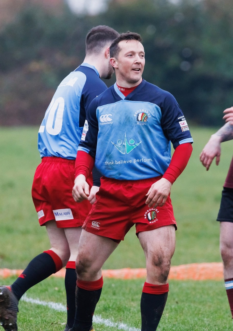 Cottenham Renegades Rugby Club new kit - Helen Davis Sport Psychology